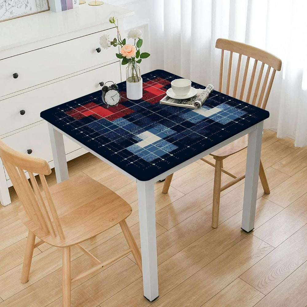 BANET Geometric Pattern Tablecloth Decorative Argyle Pattern Rectangle ...