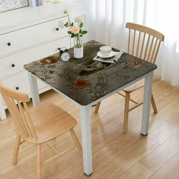 BANET Heavy Duty Vinyl Tablecloths with Waterproof Oil-Proof PVC Table ...