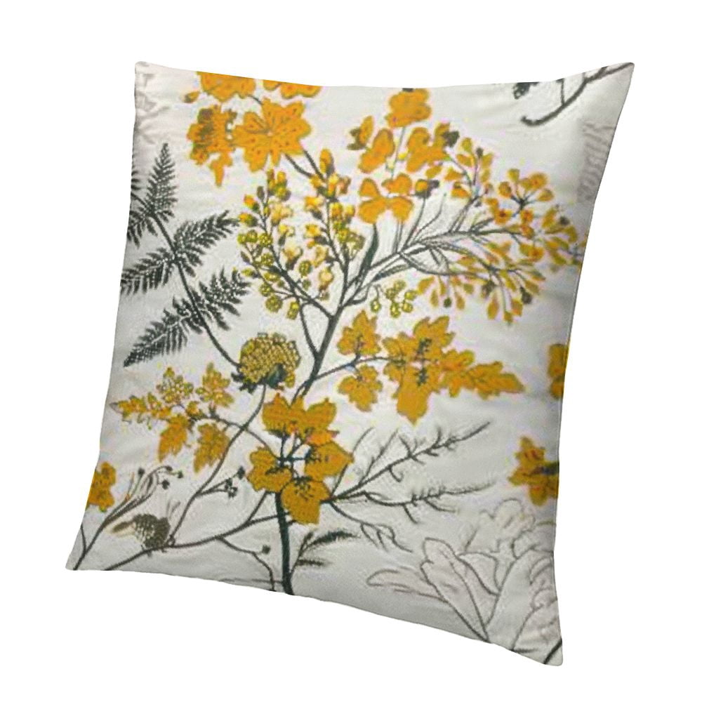 BANET ,Mustard Yellow Throw Pillows Case, Decorative Decor Cushion ...