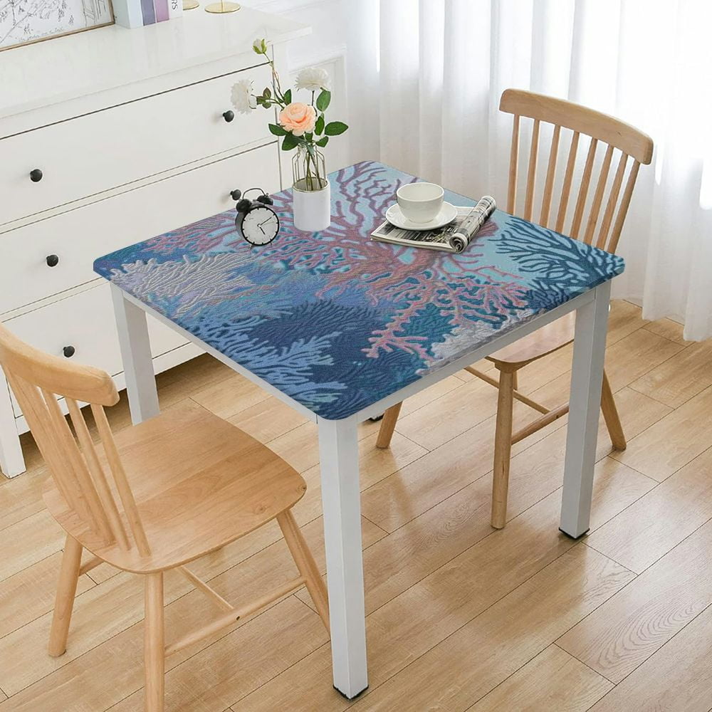 BANET Nautical Coastal Rectangle Tablecloth Beach Ocean Print Table ...