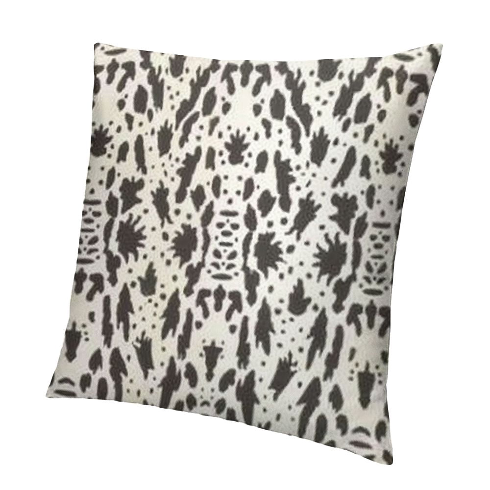 BANET (Not Real Sheepskin Pillow Covers Skin Print Animal Print Modern ...