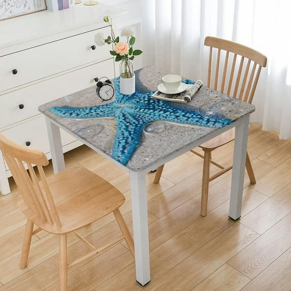 BANET Ocean Tablecloth, Coastal Nautical Table Cloth, Table Covers ...