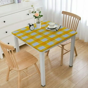 Oilcloth Table Covers for Indoor Outdoor Use Waterproof and Wipeable