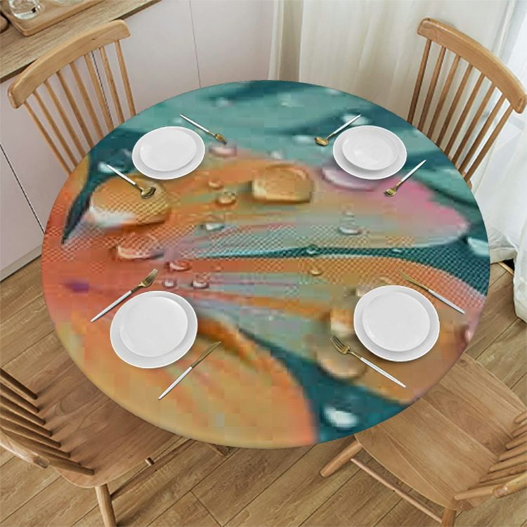 BANET Outdoor Tablecloth Patio Table Cloth Stain Resistant Water ...