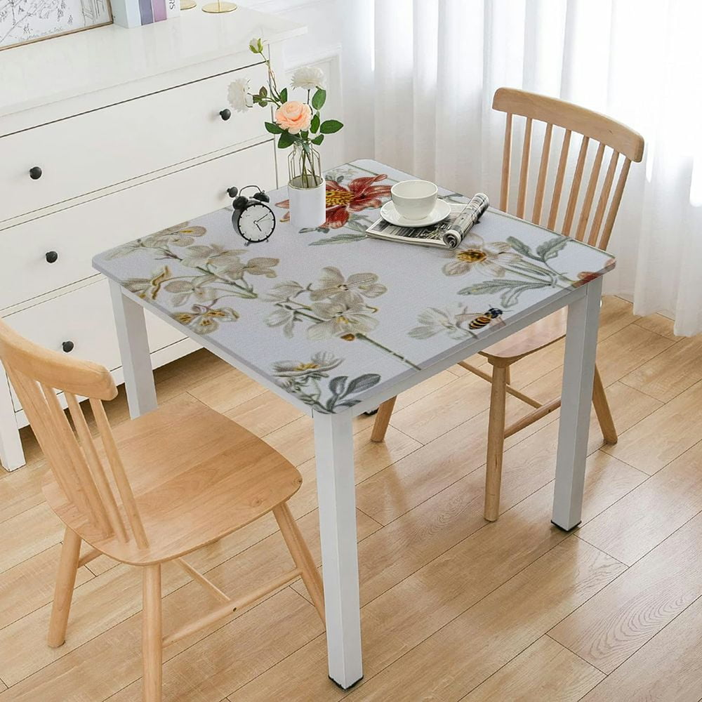 BANET PVC Table Cover Reusable Oilcloth Tablecloths Square Waterproof ...