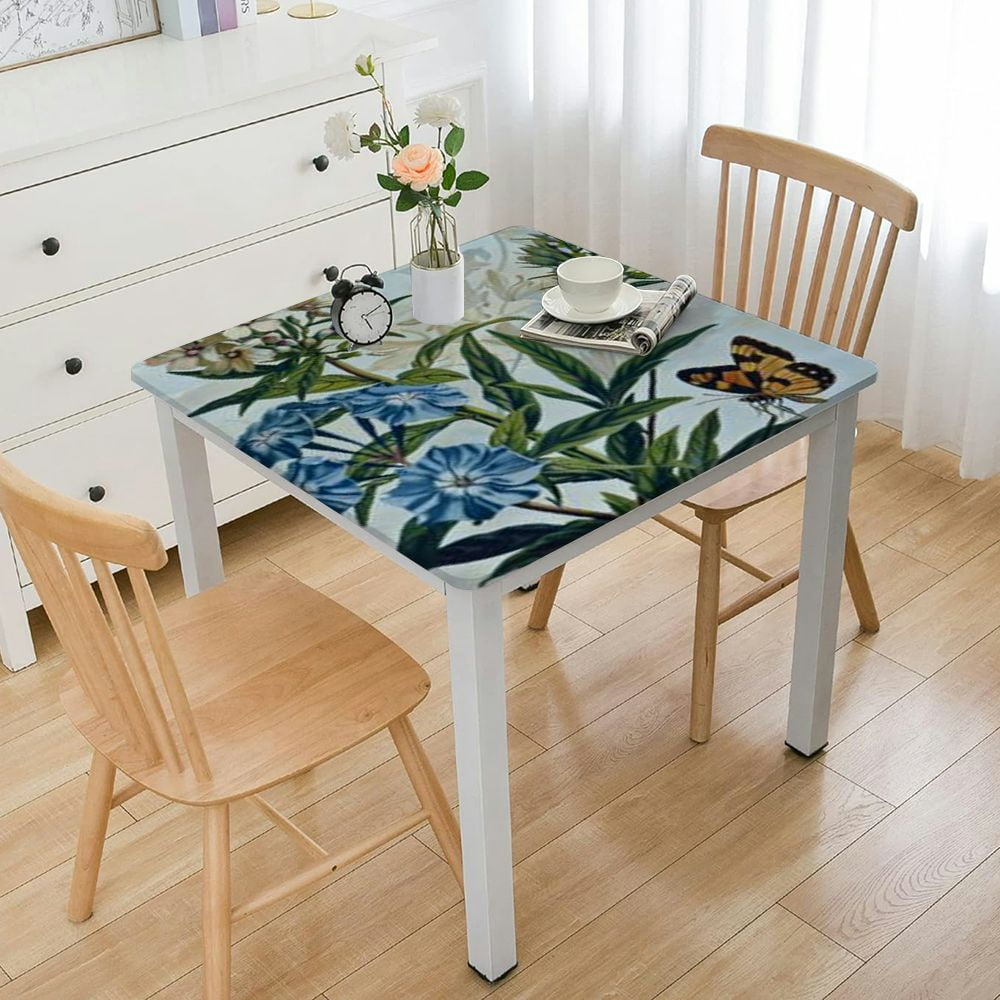 BANET Rectangle Summer Tablecloth Printed Flower Grass Vintage Floral ...