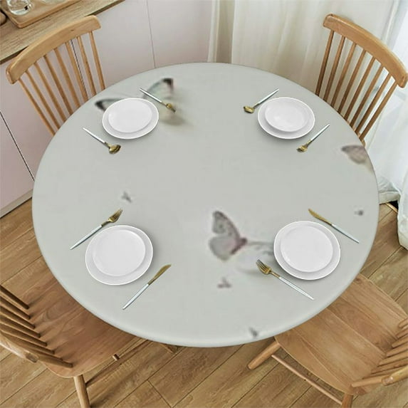 BANET Red Floral Tablecloth, Table Cloth,Spring Table Cloth Waterproof ...