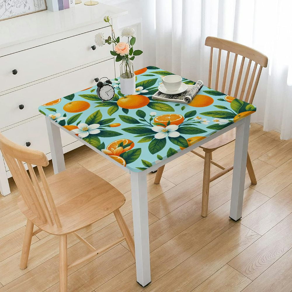 BANET Romanti Rectangle Tablecloth Fresh Orange Tropical Citrus Fruit ...