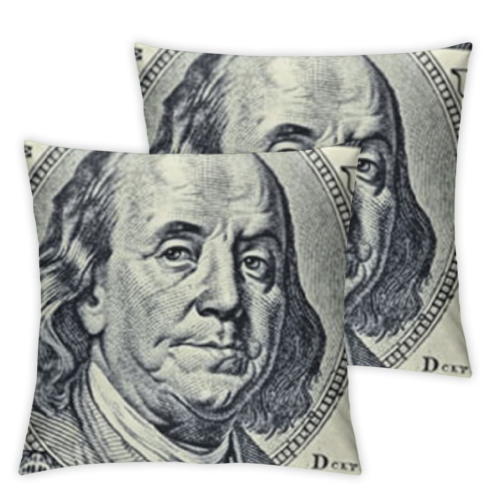 BANET Satin Pillowcase for Hair and Skin Pillowcase Money 100 Dollar ...
