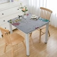 BANET Spring Rectangle Tablecloth Waterproof Watercolor Flower ...