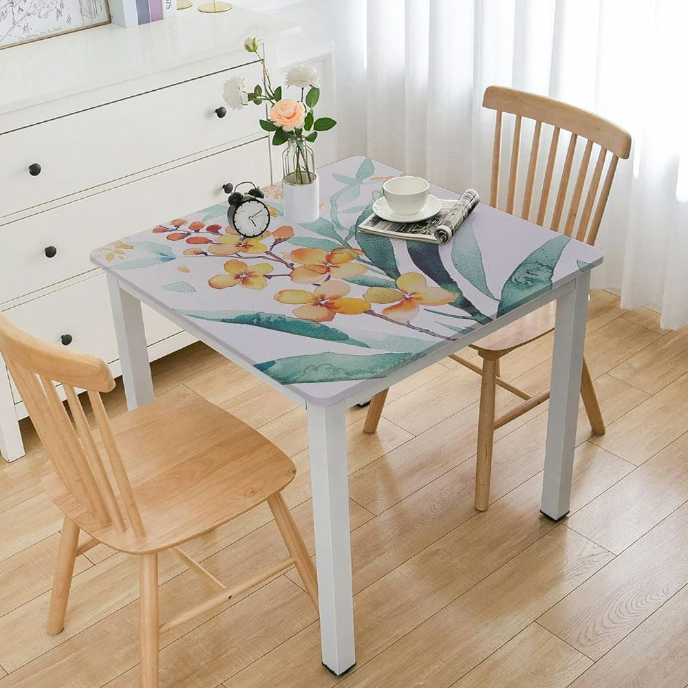 BANET Spring Tablecloth Rectangle Eucalyptus Leaves Table Cloth Water ...