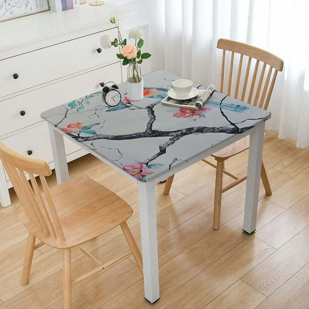 BANET Spring Tablecloth for Rectangle Tables, Vibrant Floral Table ...