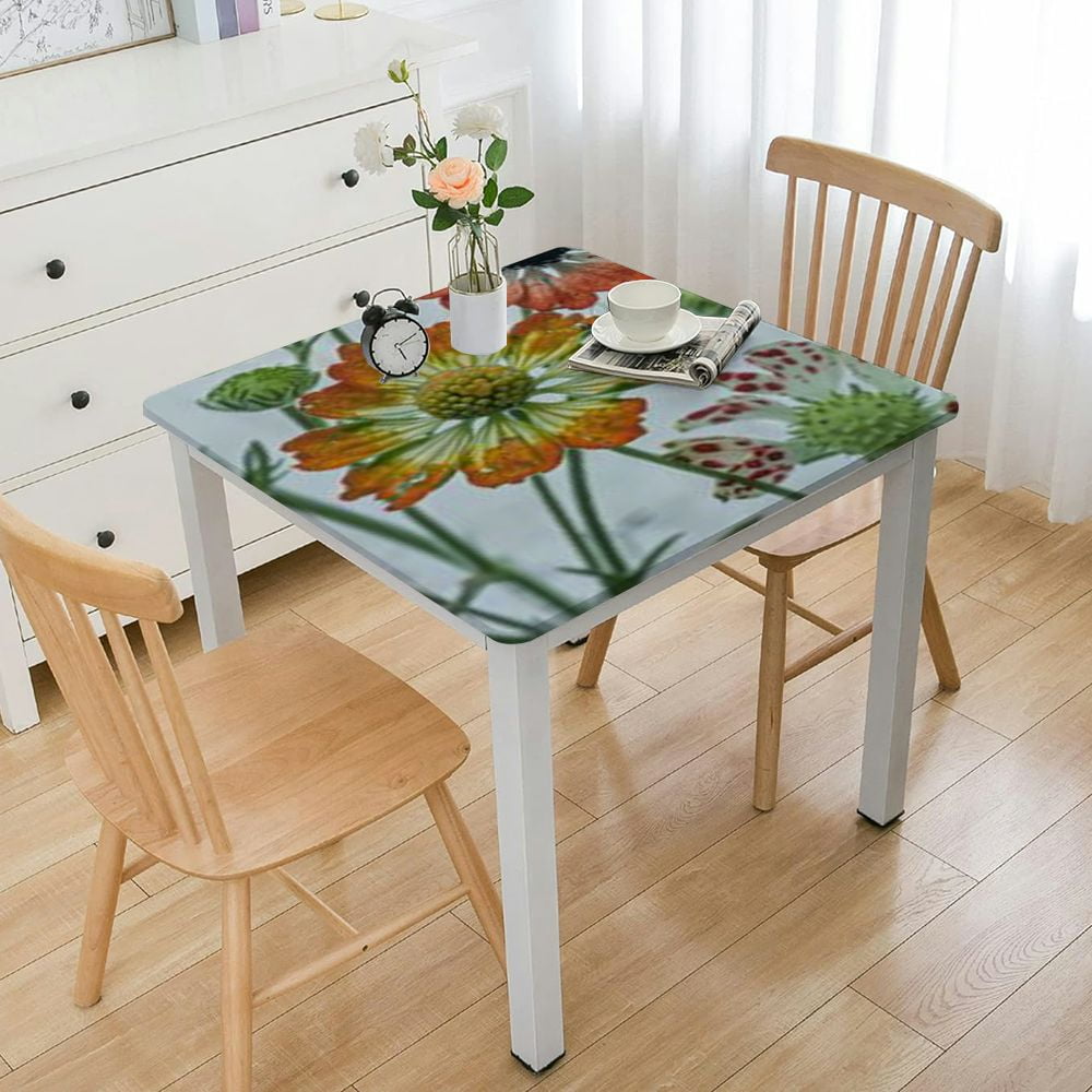 BANET Square Table Cloth , Washable Polyester Summer Spring TableCloths ...