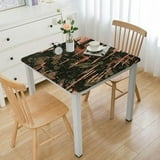 BANET Square Tablecloth, Rustic Lodge Table Cloth Square Table Washable ...