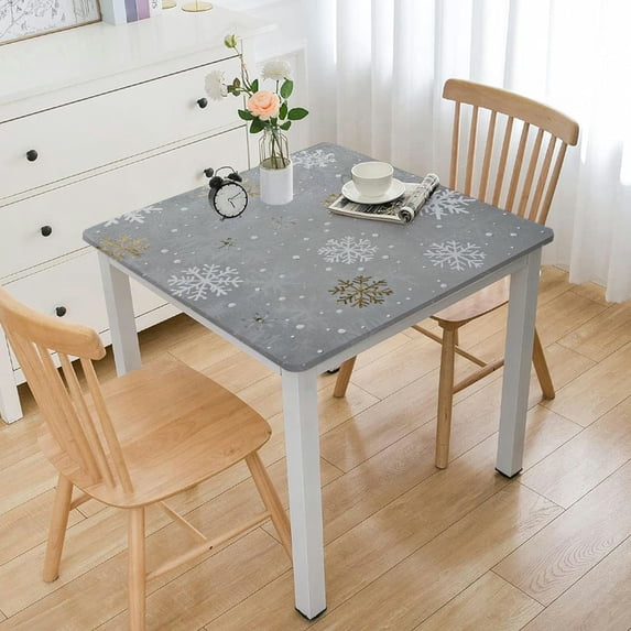BANET Square Tablecloth Waterproof & Stainproof Tablecloths, Wipeable ...