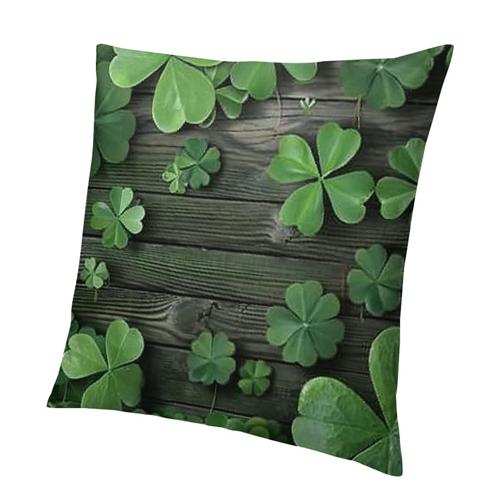 BANET St Patrick's Day Square Throw Pillow Covers , Decorative Pillows ...