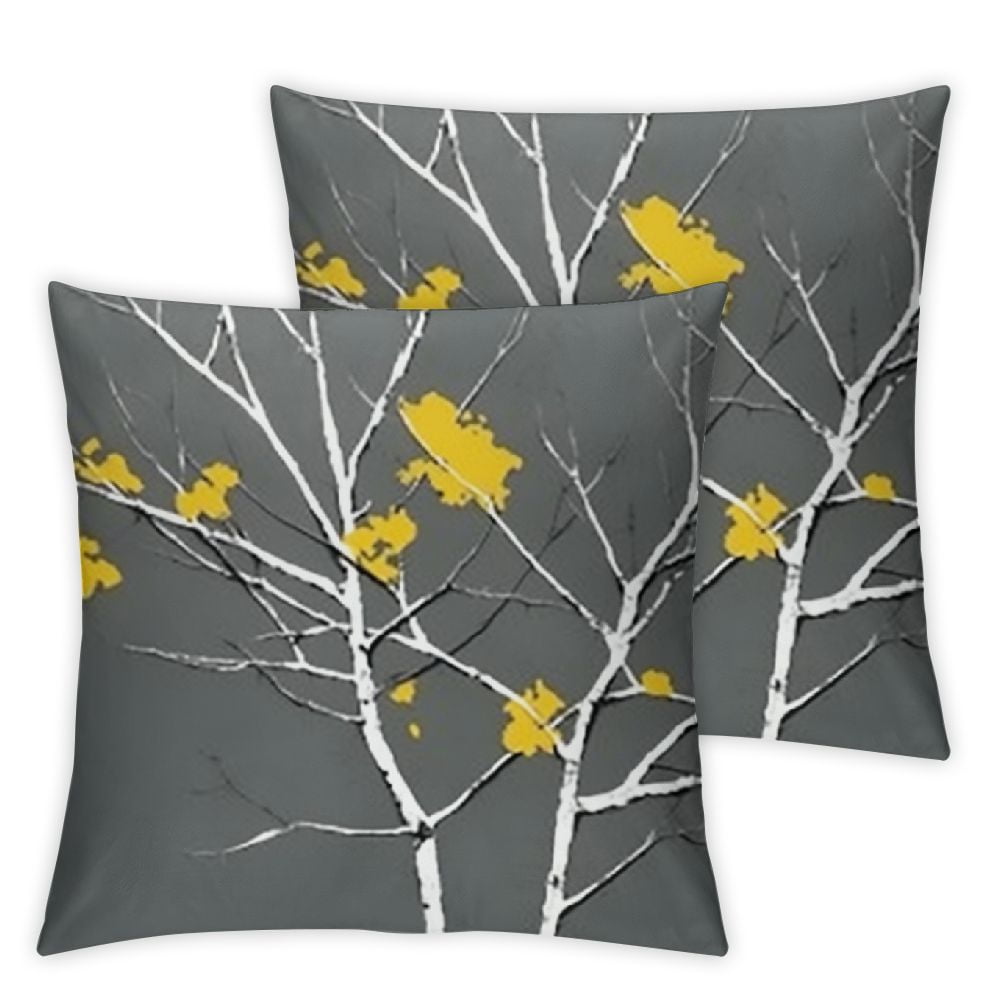 BANET Standard Pillow Cases Set of 2 - Floral Print - Brushed ...