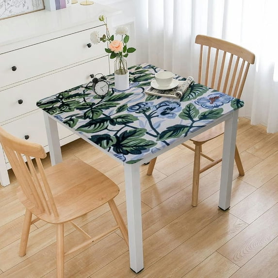 BANET Summer Tablecloth, Handblock Floral Print Rectangle Table Cloth ...