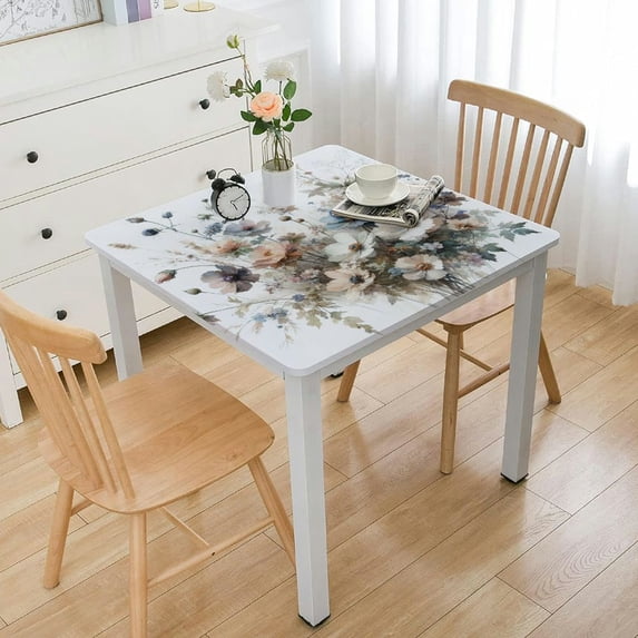 BANET Tablecloth Indoor Outdoor Stain and Wrinkle Resistant Polyester ...