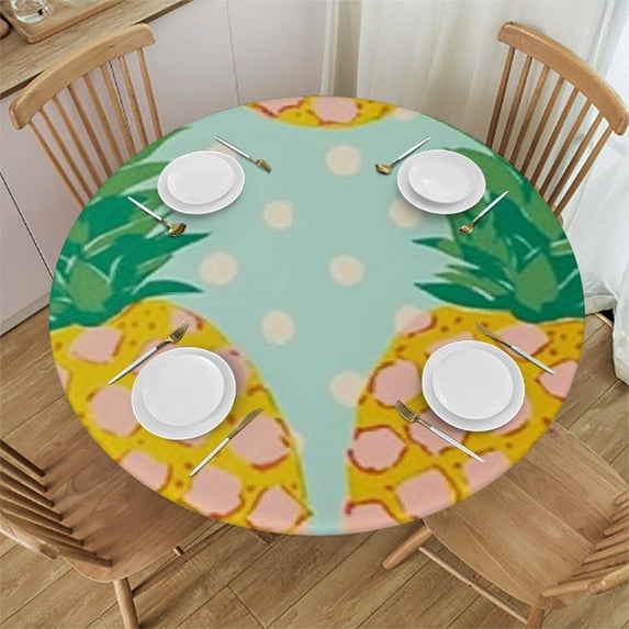 BANET Tablecloth Pig Animal Nose Pattern Print Polyester Fabric Table ...