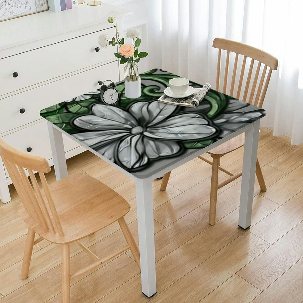 BANET Tablecloth Shamrock Gnome Elf Waterproof Polyester Table Cover ...