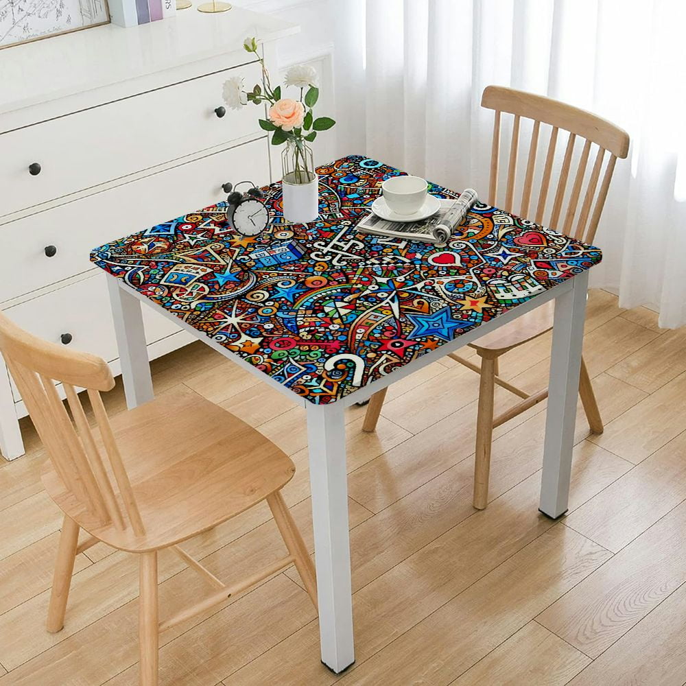 BANET Tablecloth Square Table Cloths for Parties Cute Small Tablecloths ...
