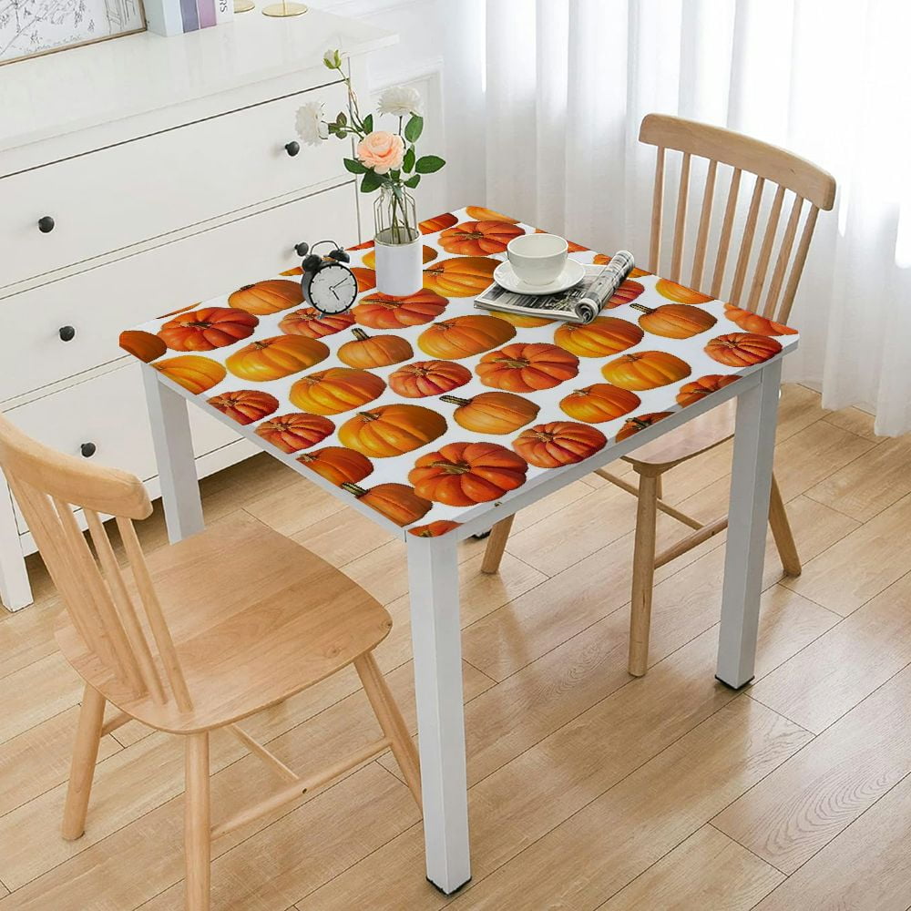 BANET Thanksgiving Day Square Tablecloth,autumn pumpkin harvest ...