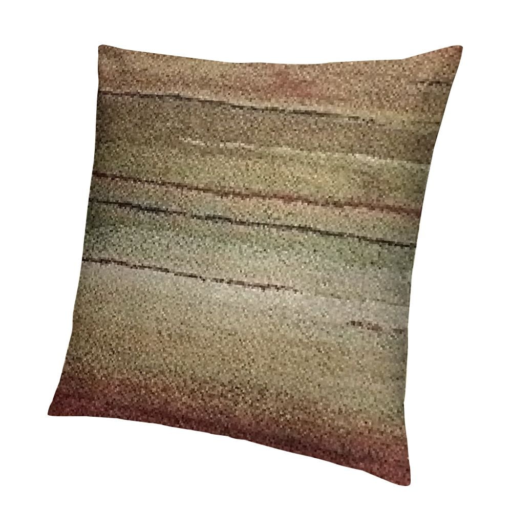 BANET Throw Pillow Covers, Decorative Brown Throw Pillow Cover, Satin ...