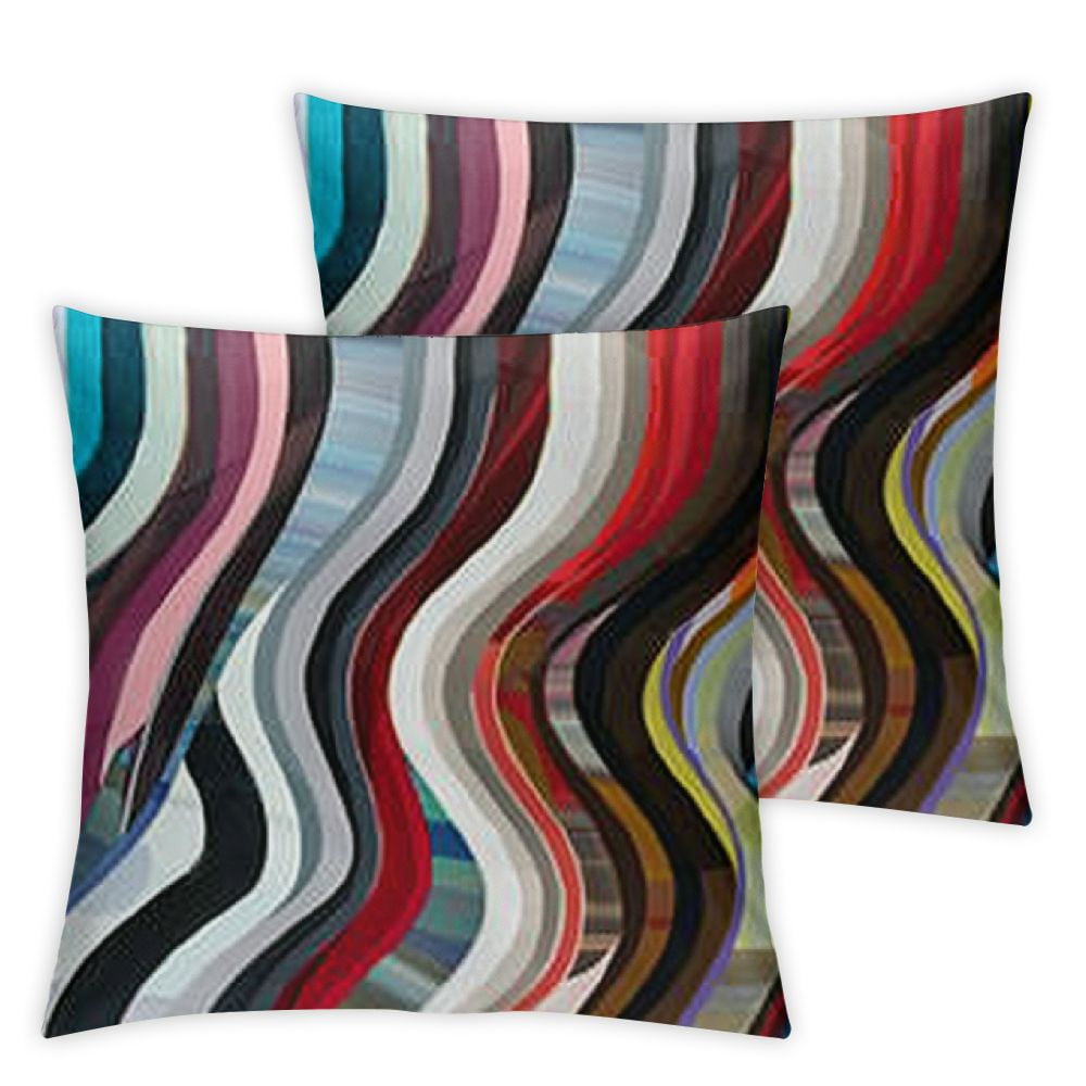 BANET Throw Pillow Covers,Multicolor Decorative Pillow Covers Digital ...