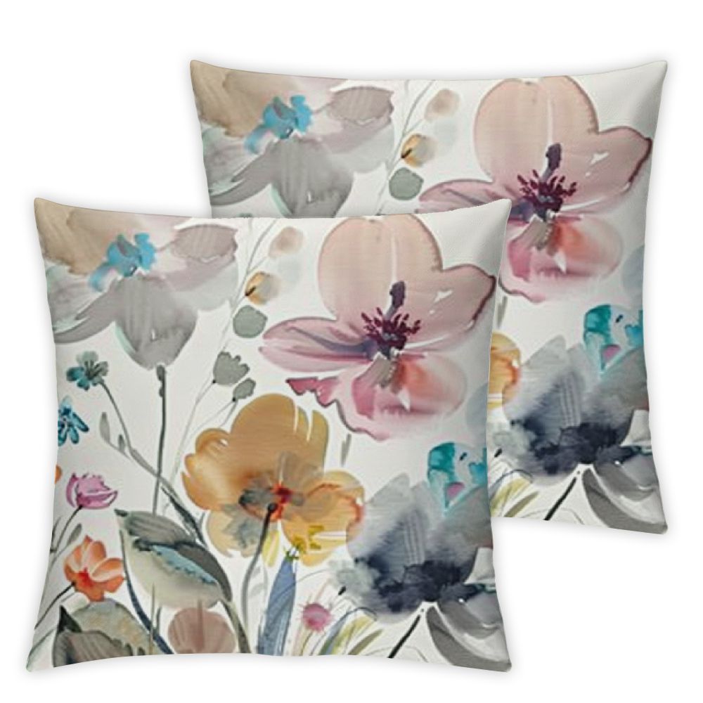 BANET Throw Pillow Covers Tan Gray Beige Decorative Pillowcases For ...
