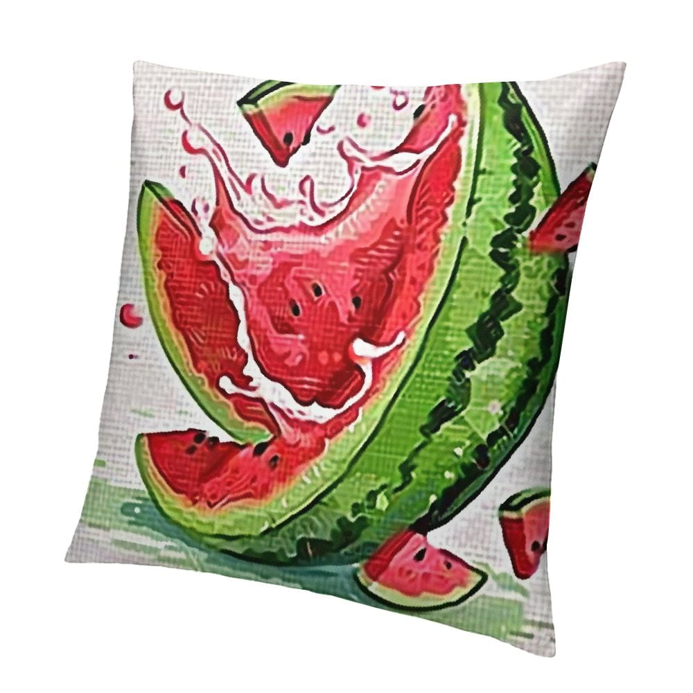 BANET Throws Pillows , Juice Drops Comfortable Throw Pillow Case 18x18 ...