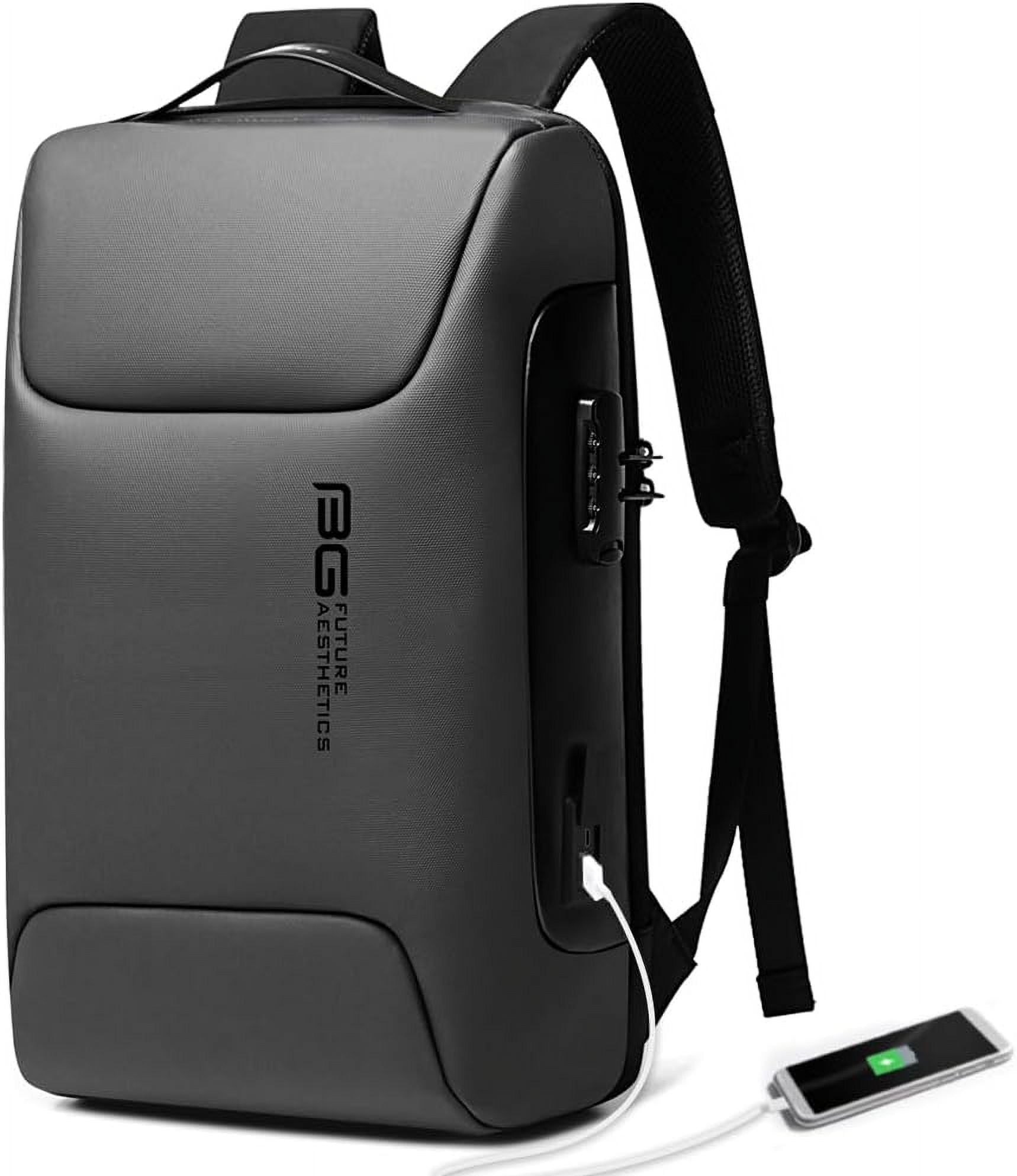 BANGE Anti Theft Backpack,Business Backpack with USB Charging Port ...