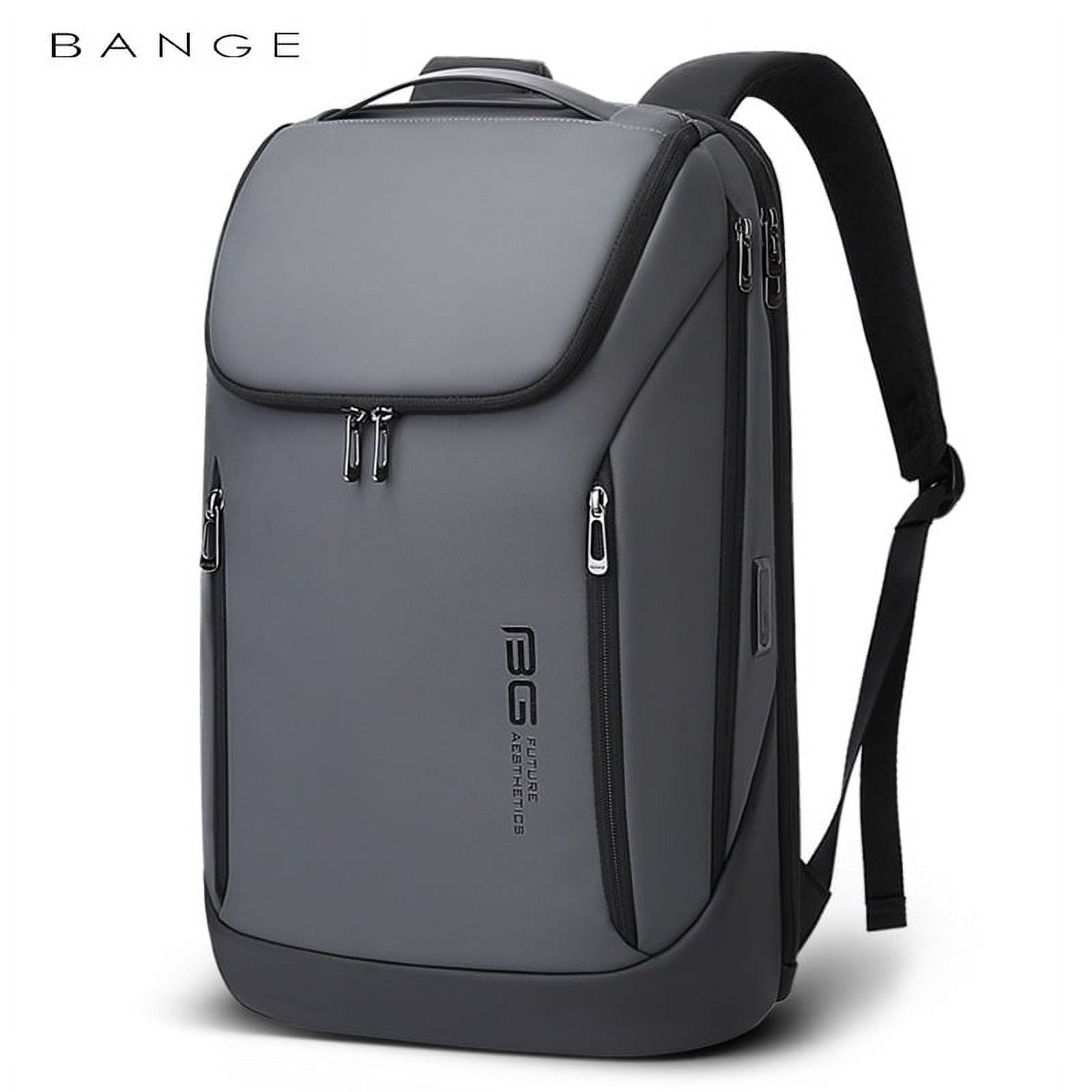 BANGE New Men's Business Smart Backpack Waterproof Fit 15.6" Laptop ...