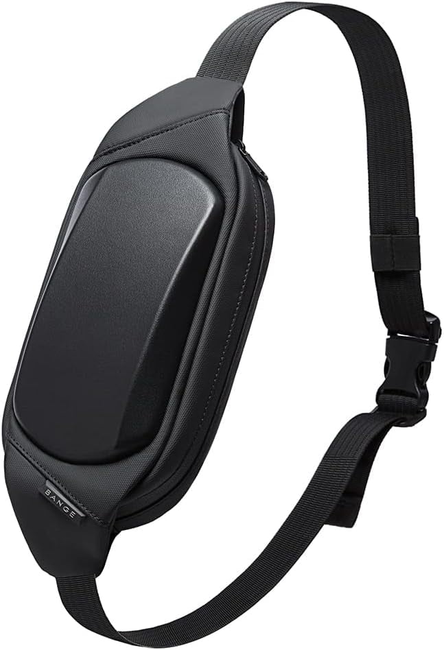 BANGE Sling Bag Waterproof Safe Protect Shell Crossbady Bag Backpack ...