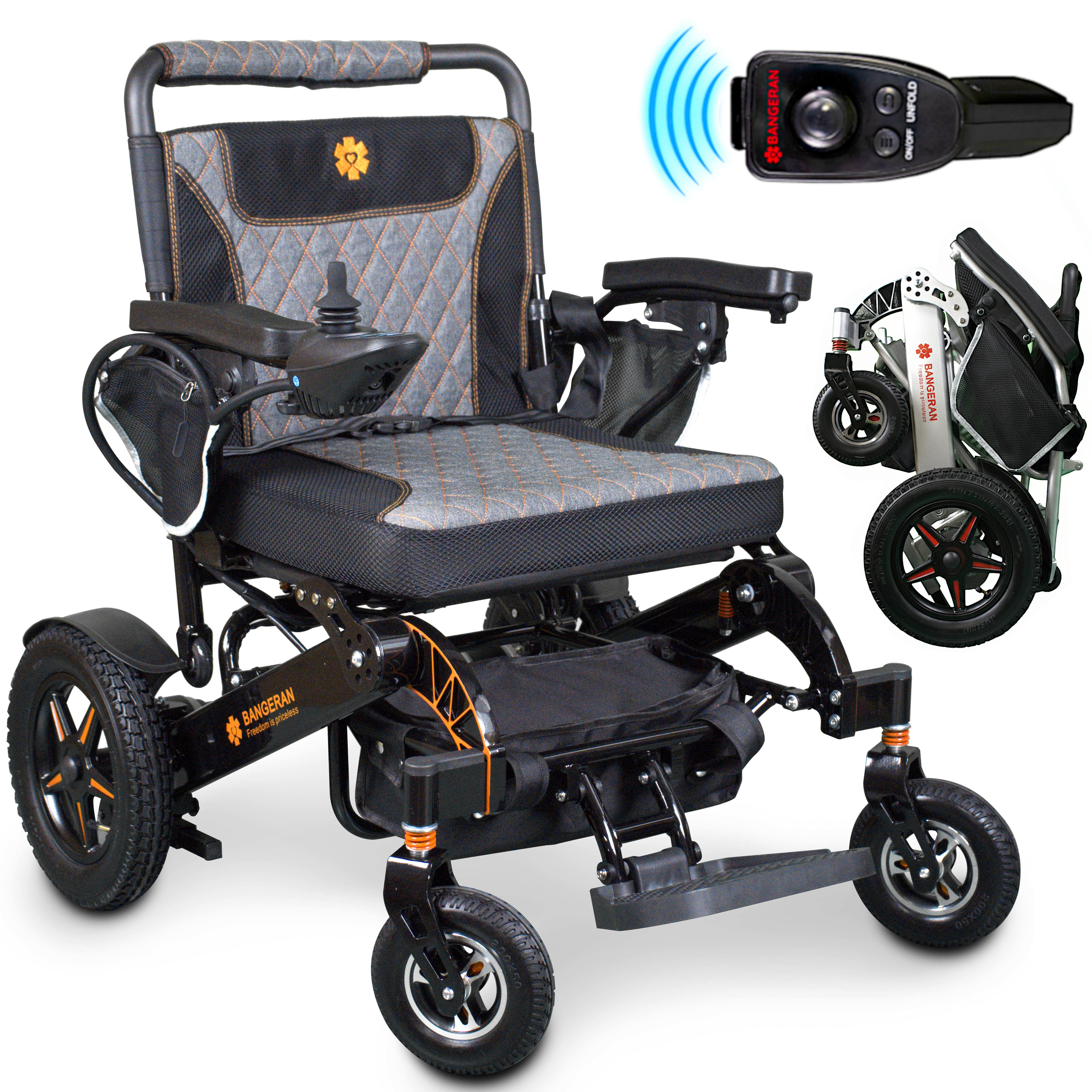 Mammoth Ergonomic User-Friendly Electric Wheelchair for Adults ...