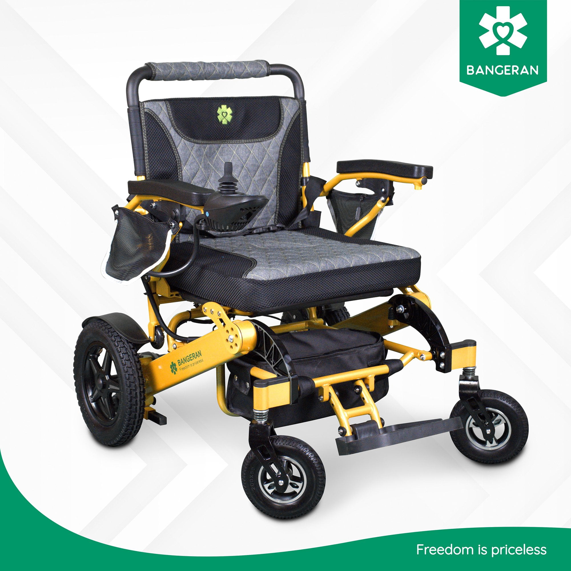 BANGERAN | (Mammoth 20") Durable Electric Wheelchair | Comfortable and ...