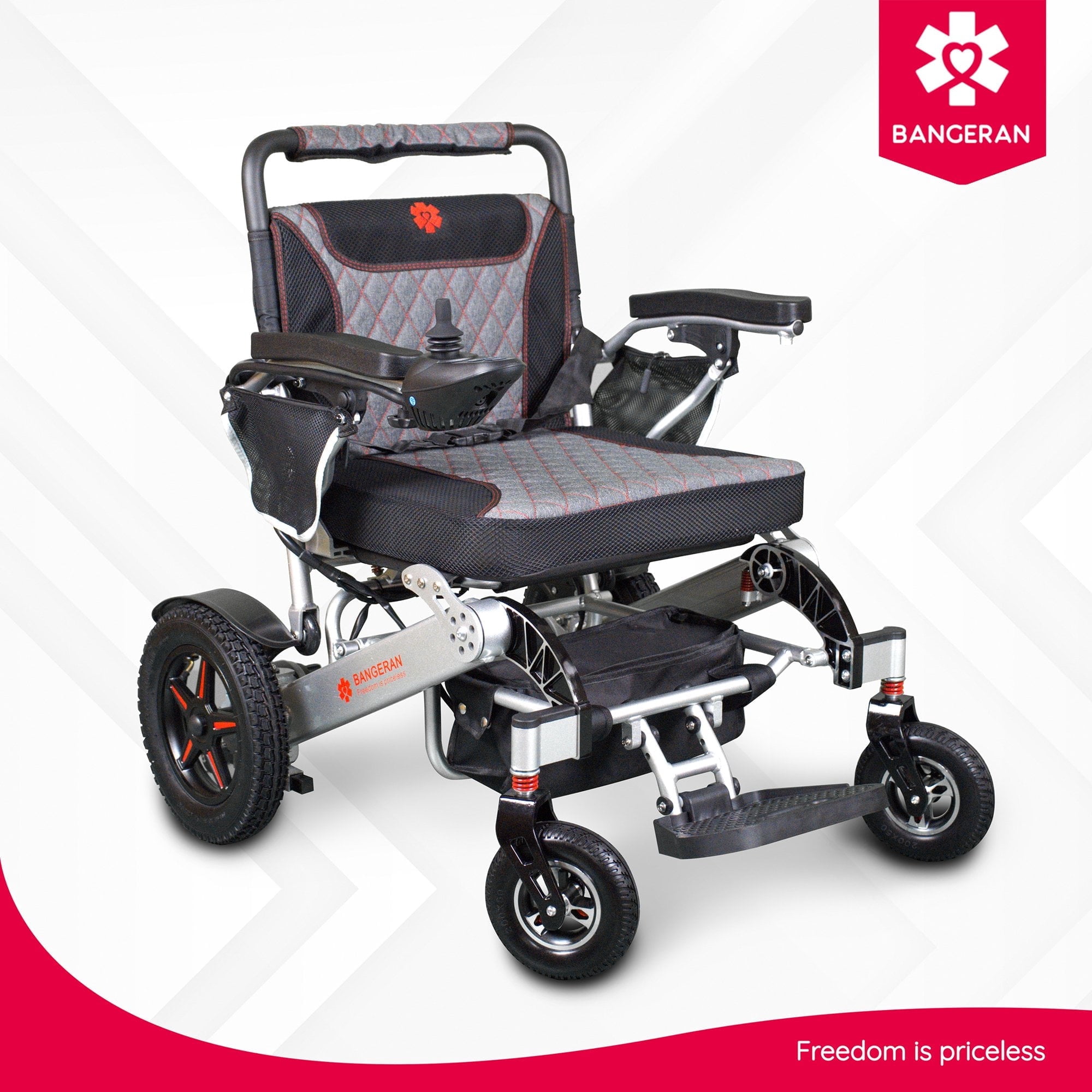 BANGERAN | (Mammoth 20") Lightweight and Heavy Duty Electric Wheelchair ...
