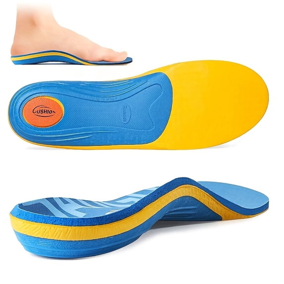 BANGNI Heavy Duty Arch Support Insoles for 220lbs+ - EVA Material ...