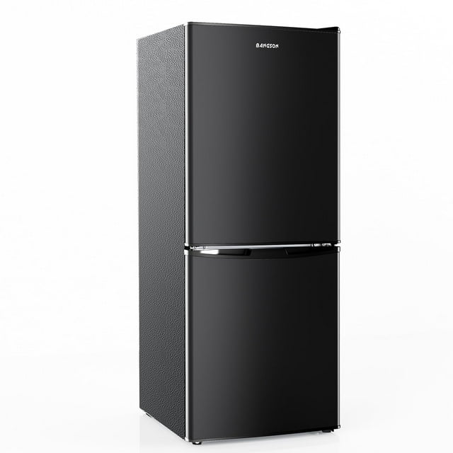 BANGSON 4.0 Cu.ft Small Refrigerator with Freezer,2 Door, Small Fridge ...