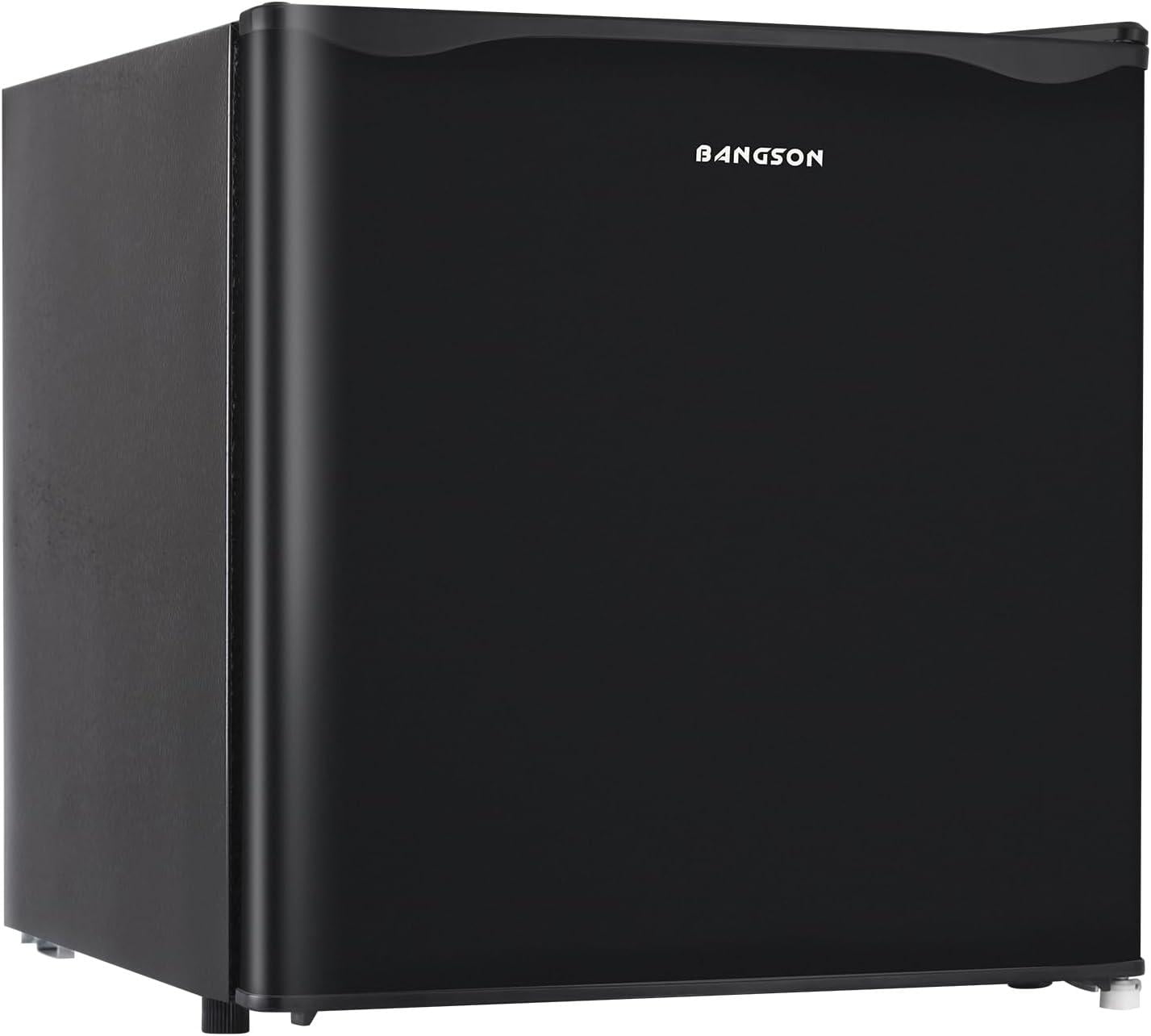 BANGSON Small Refrigerator, 1.6 Cu.Ft Mini Fridge With Freezer, Mini ...