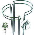 BANIRO 2026 New 4-Pcs Plant Support Stakes Heavy-Duty Metal Garden ...
