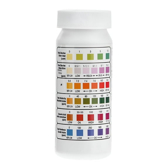 BANIRO Alkalinity Water Hardness Swimming Pool SPA Test Strips Chlorine ...