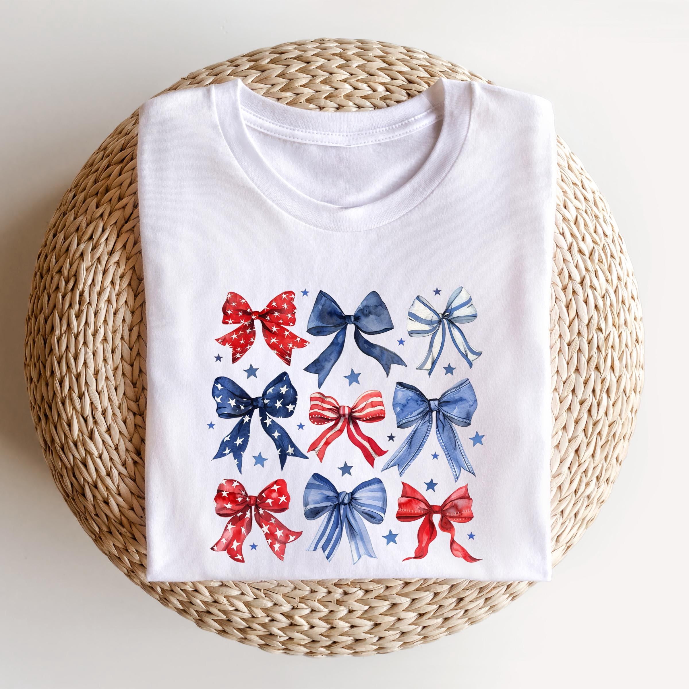 BANJOJO 4th of July Graphic Tee: USA Flag T-Shirt - Walmart.com