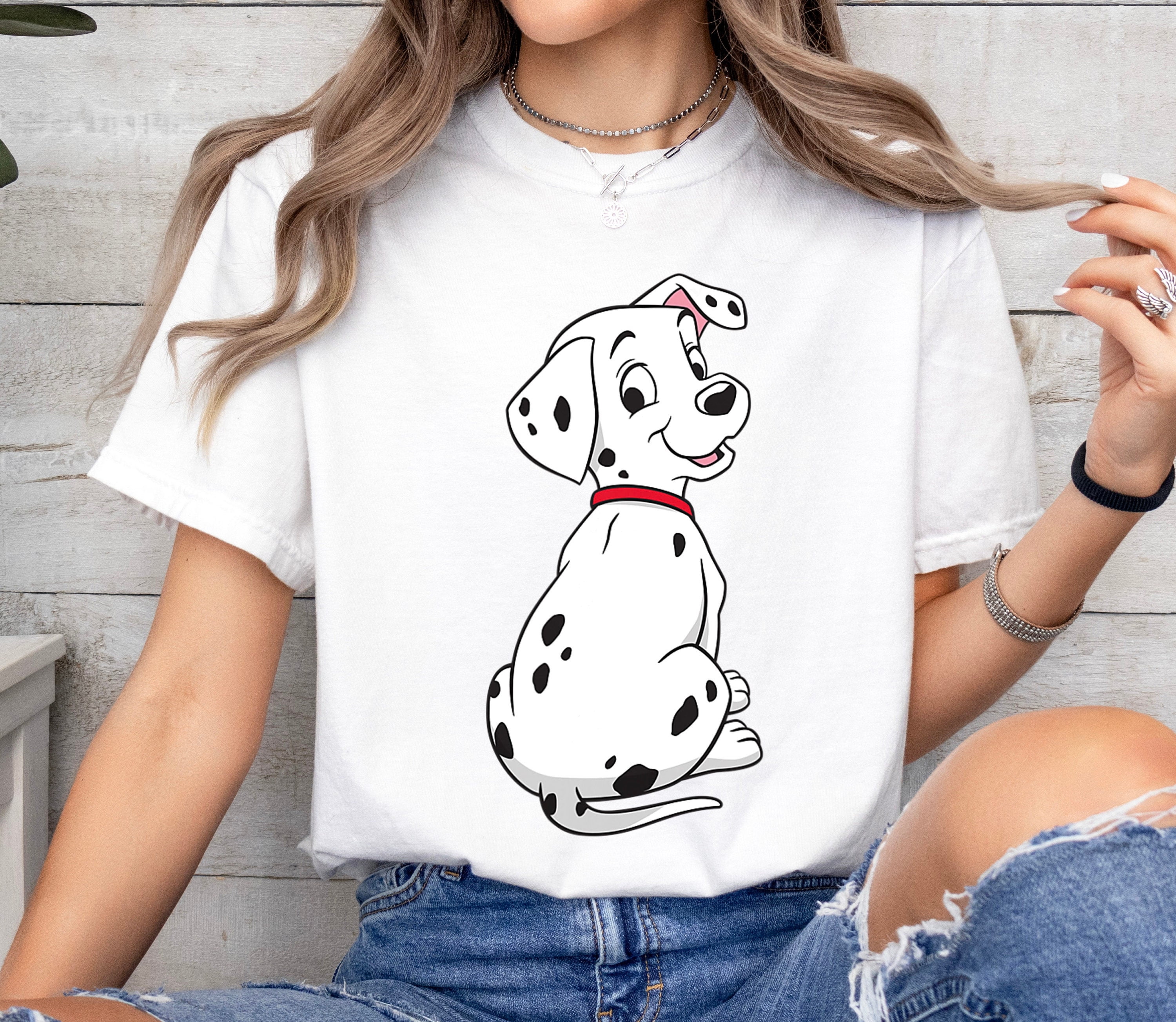 BANJOJO Disney 101 Dalmatians Rolly's Back T-Shirt, Disneyland Family ...