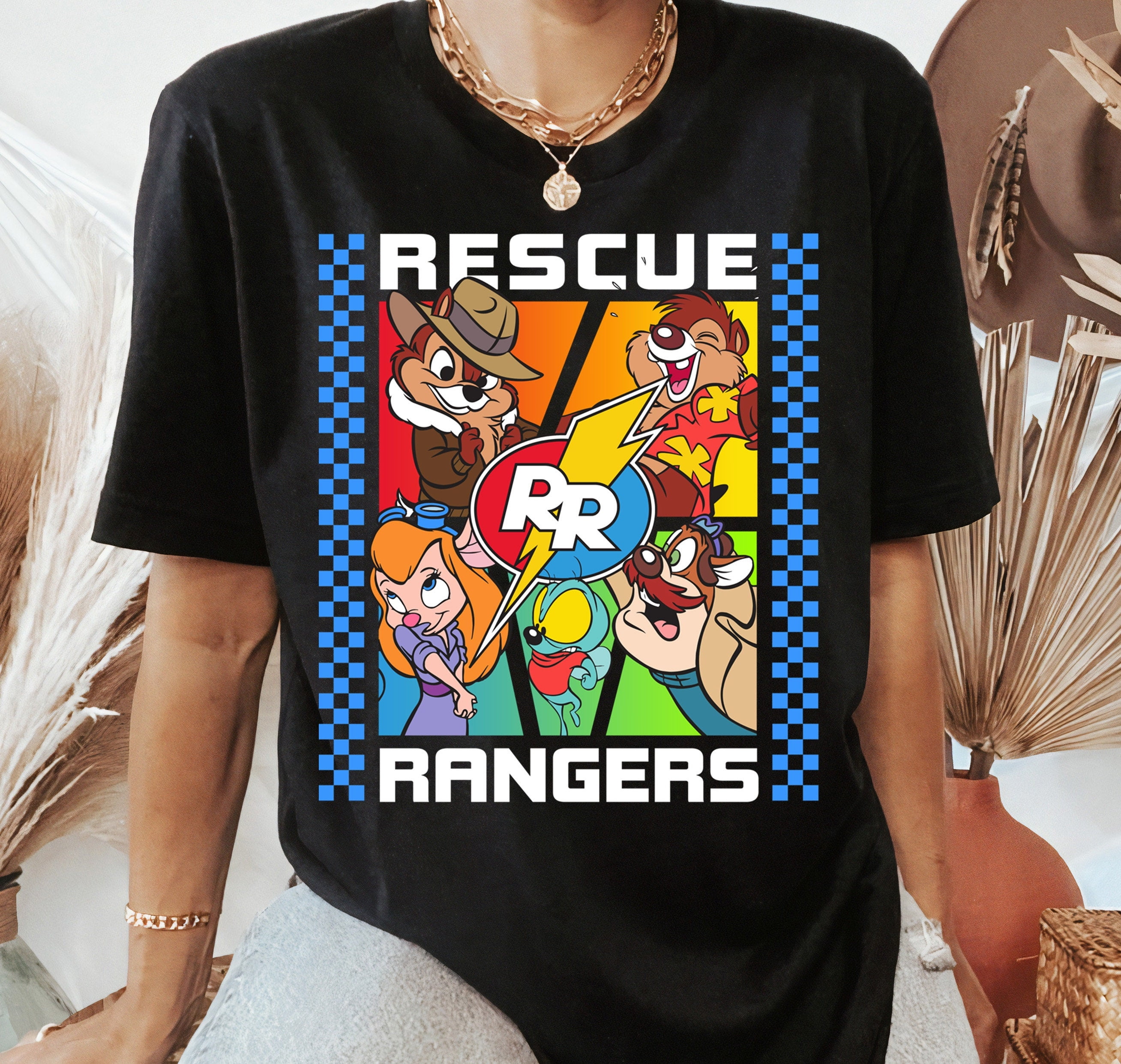 BANJOJO Disney Chip N Dale Rescue Rangers T-Shirt, Disneyland Family ...