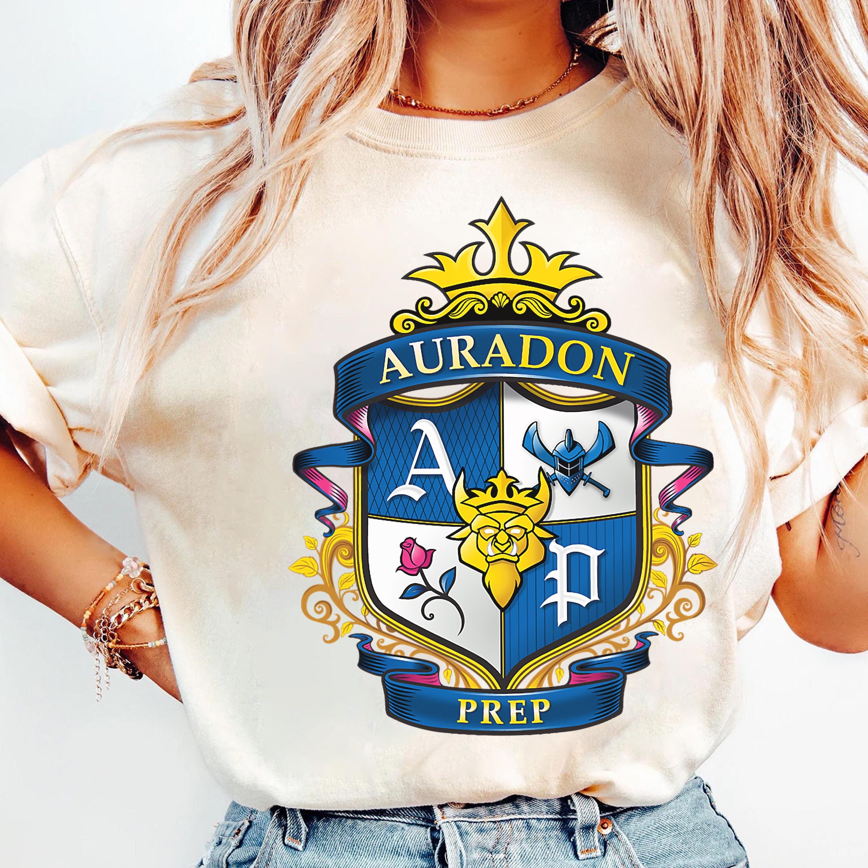 BANJOJO Disney Descendants Auradon Prep Crest T-Shirt, Descendants ...