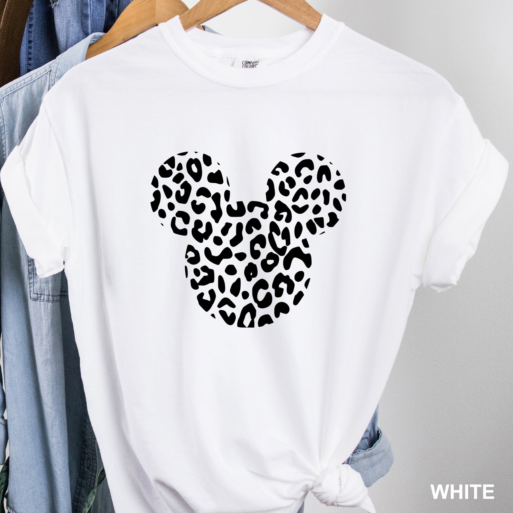 BANJOJO Disney Mickey Minnie Mouse Head Shirt, Disney Shirt, Disney ...