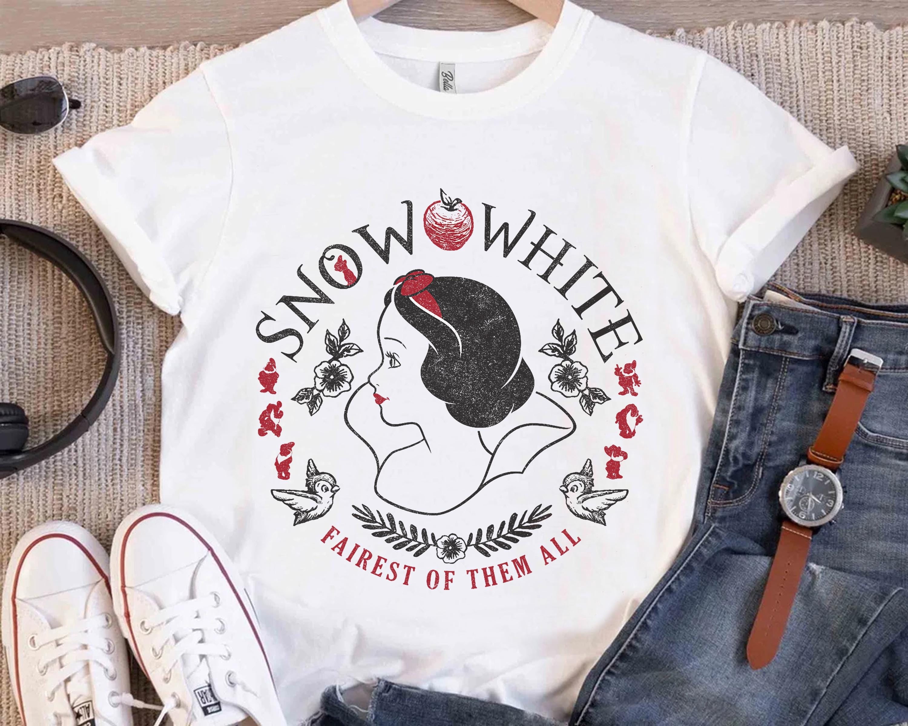 BANJOJO Disney Snow White Fairest Of Them All Profile T-Shirt, Disney ...