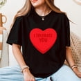 BANJOJO I Tolerate You Valentines Day Candy Heart Sarcastic T-Shirt ...