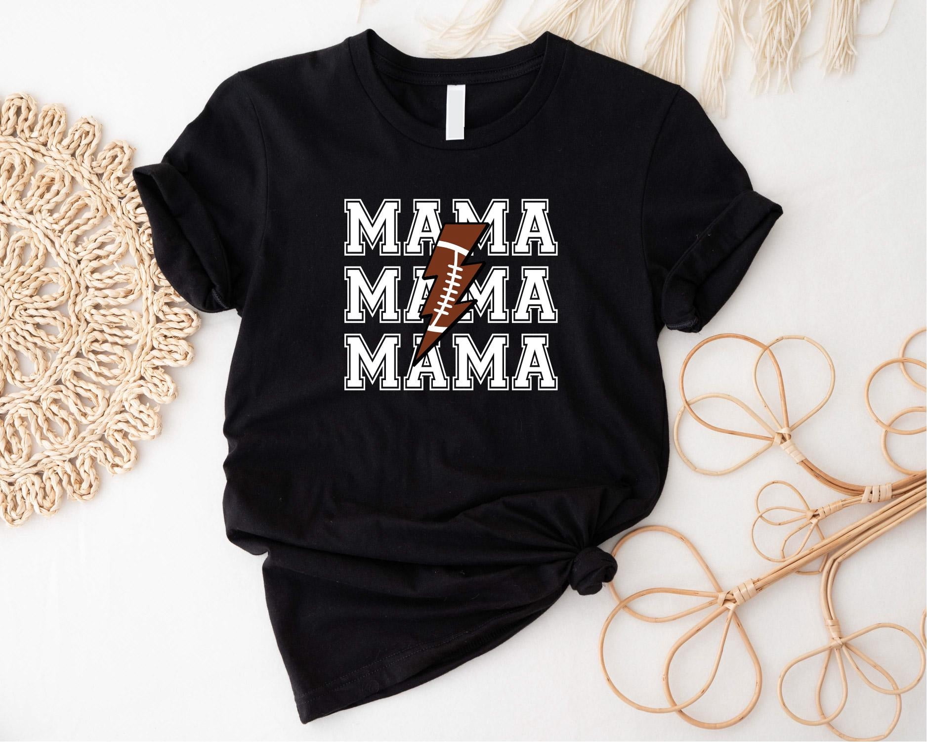 BANJOJO Mama Football T-shirt, Football Player Cute Shirt, Football ...
